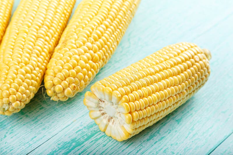 Raw corn close-up stock photo. Image of background, organic - 101960852