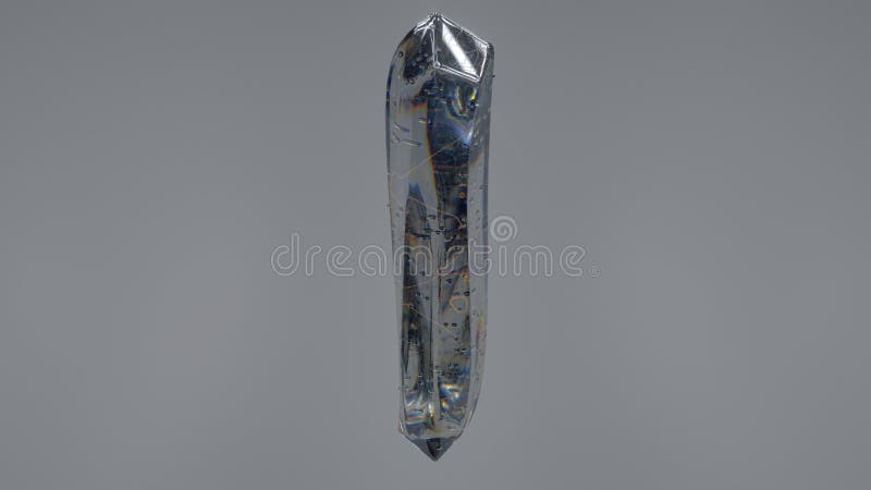 Raw Crystal 3D Render Illustration Stock Illustration - Illustration of ...
