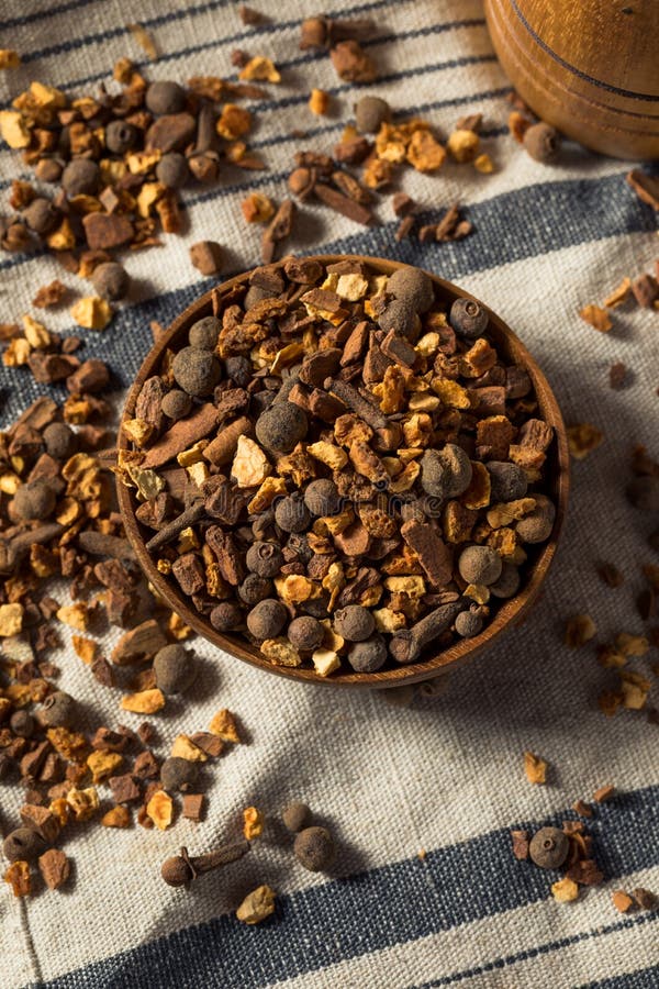 Raw Dry Organic Mulling Spices Stock Image - Image of aromatic, mulling ...