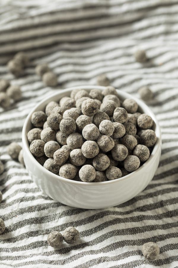 Raw Dry Organic Tapioca Pearl Balls Stock Image - Image of sticky ...