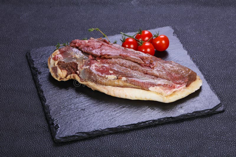 Raw duck breast stock photo. Image of meal, white, fillet - 182740918