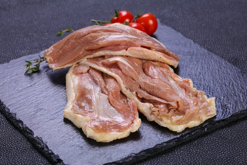 Raw duck breast stock photo. Image of duck, ingredient - 182980522
