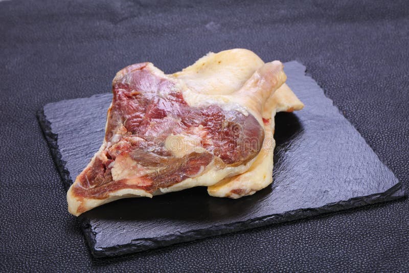 Raw duck leg stock image. Image of farm, butchery, festive - 145099511