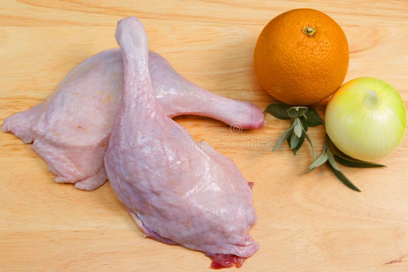 Raw duck legs stock photo. Image of cooked, gourmet, ingredient - 80624038