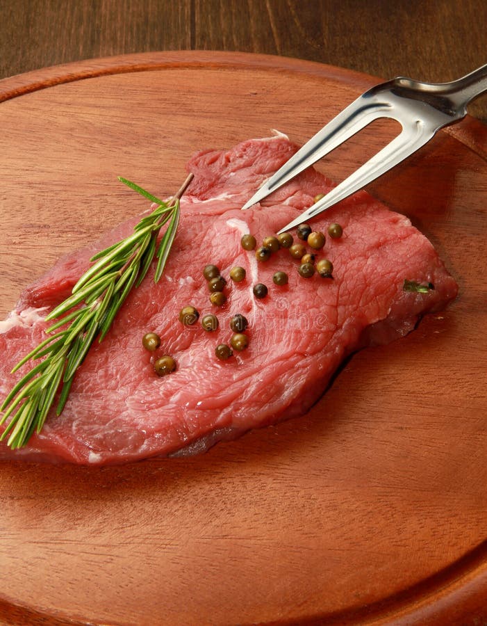 Raw fillet steak stock image. Image of fresh, filet, lean - 14985377