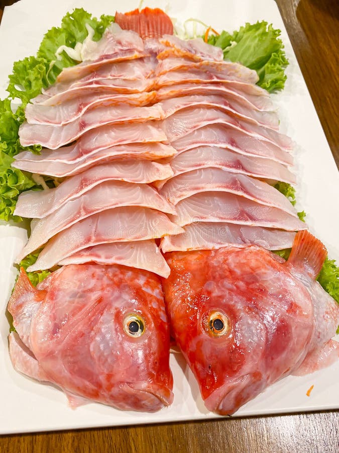 Fresh Tubtim Fish in Thailand Market Stock Photo - Image of nutrition ...