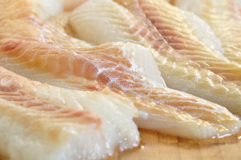 Raw Fish chunks stock photo. Image of kitchen, catch - 13369488