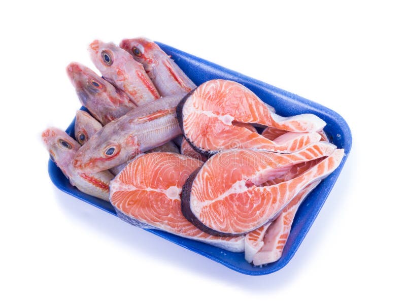 Raw fish stock photo. Image of orange, portion, fresh - 27058570