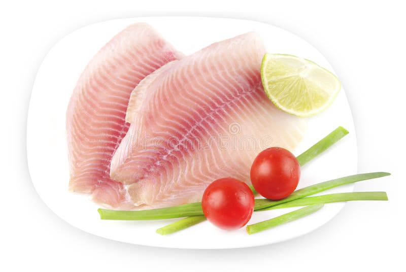 Raw fish fillets stock image. Image of seafood, fillet - 19819085