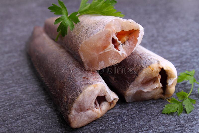 Raw fish hake stock image. Image of fillet, seafood, hake - 70256029