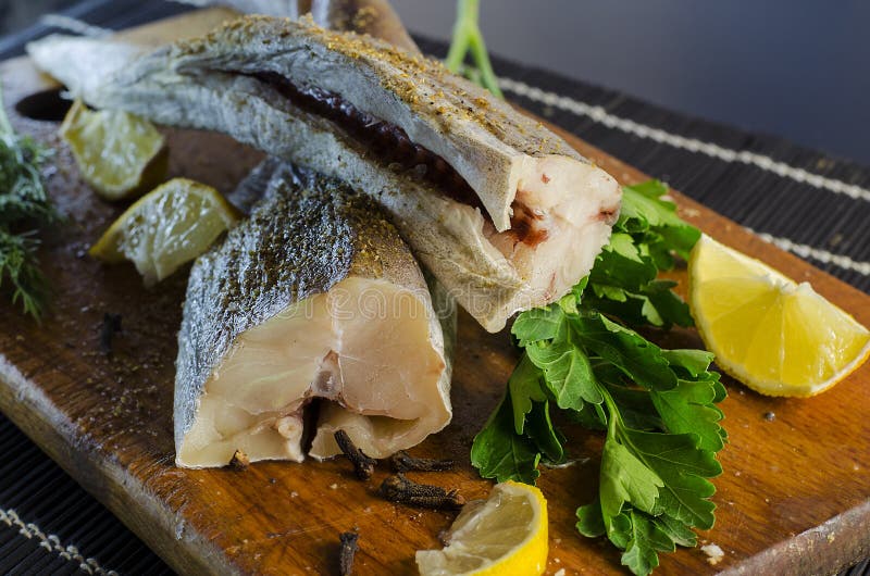 Raw fish ready to cook stock photo. Image of cook, seafood - 67239538