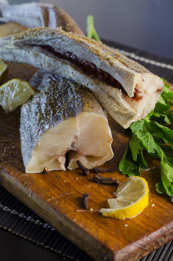 Raw fish ready to cook stock image. Image of grilled - 67239891