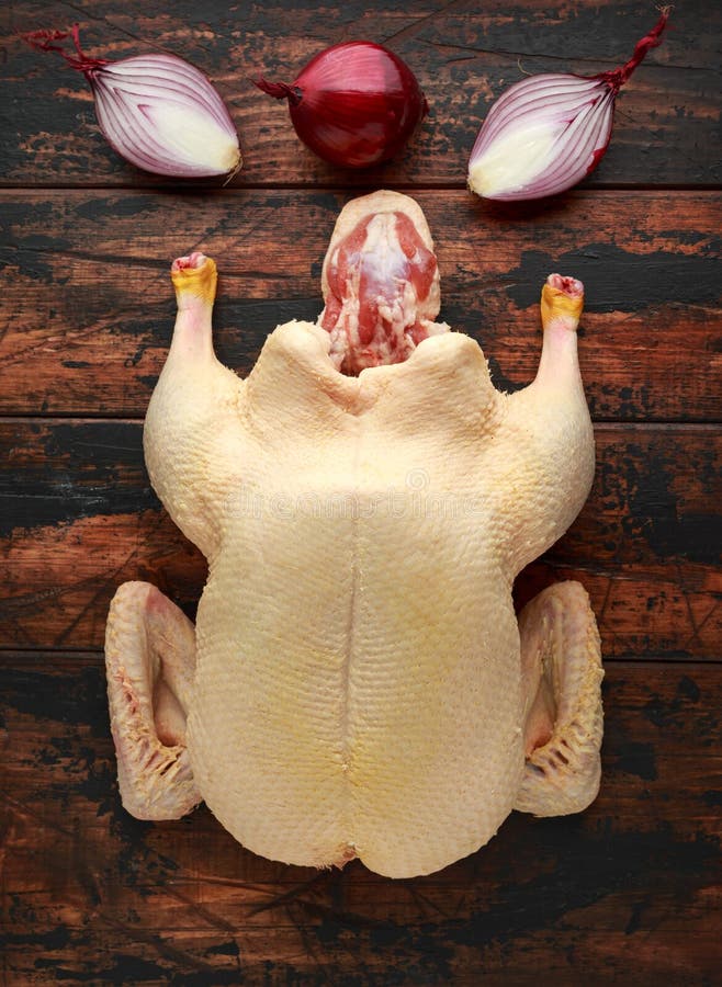 Raw Free Range Organic Chicken Stock Image - Image of organic, prepared ...