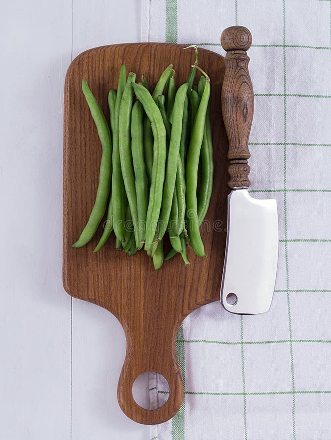 Raw French beans stock photo. Image of legumes, kitchen - 43392410