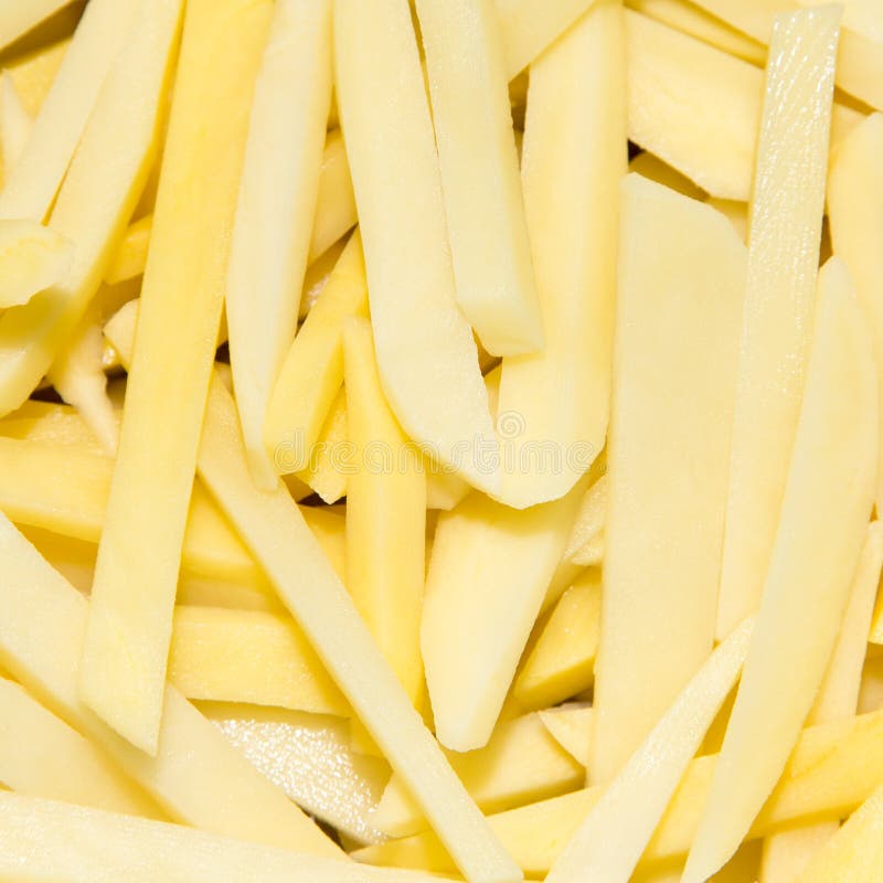 Raw french fries stock image. Image of unhealthy, roast - 89674029