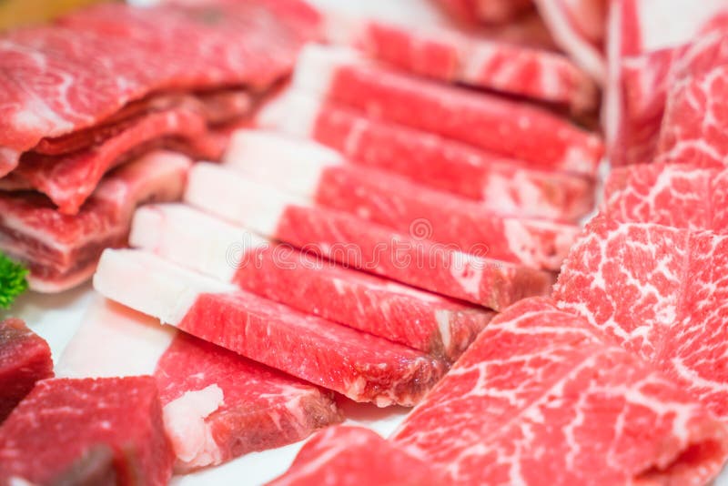 .Raw fresh beef stock image. Image of lunch, juicy, roast - 69346397