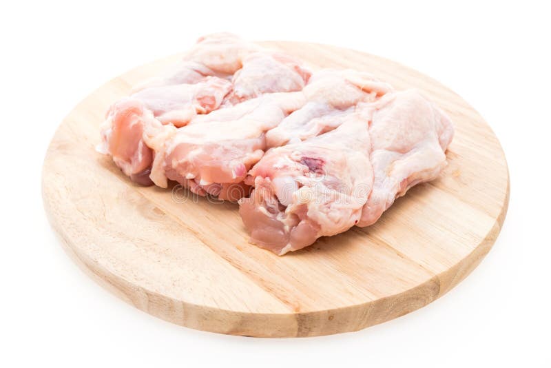 Raw fresh chicken leg stock photo. Image of legs, skin - 74096198