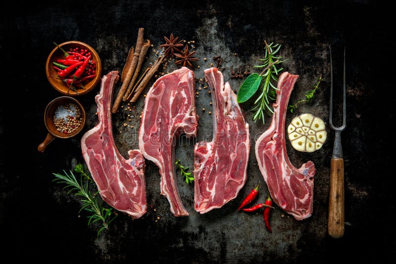 Fresh Lamb stock photo. Image of butcher, fresh, spring - 22253148
