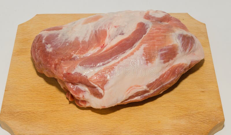 Raw fresh meet stock image. Image of grocery, isolated - 65261949