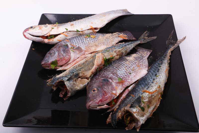 Fresh Tilapia Fish stock photo. Image of eating, head - 37048762