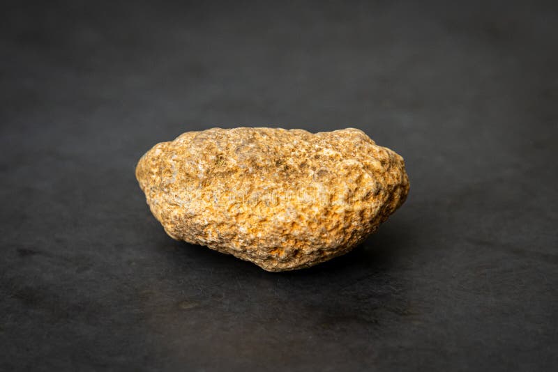 Raw Geode before Cutting Open To Show Its Precious Inside Stock Image ...