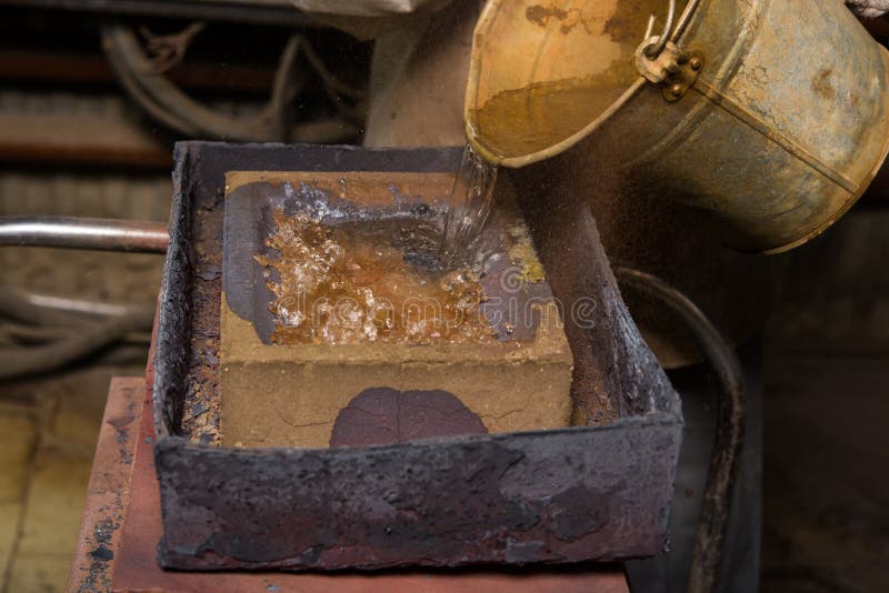 Raw golden ingot stock photo. Image of fresh, fine, produce - 81510732