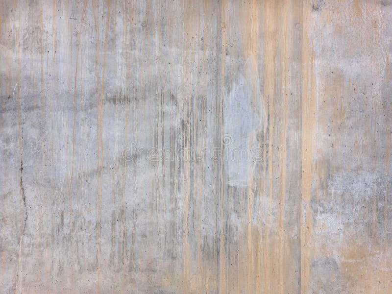 Raw Gray Rusty Concrete Wall, Front View, Rich Background Texture ...