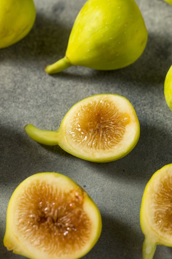 Raw Green Organic Figs stock image. Image of juicy, health - 255374161