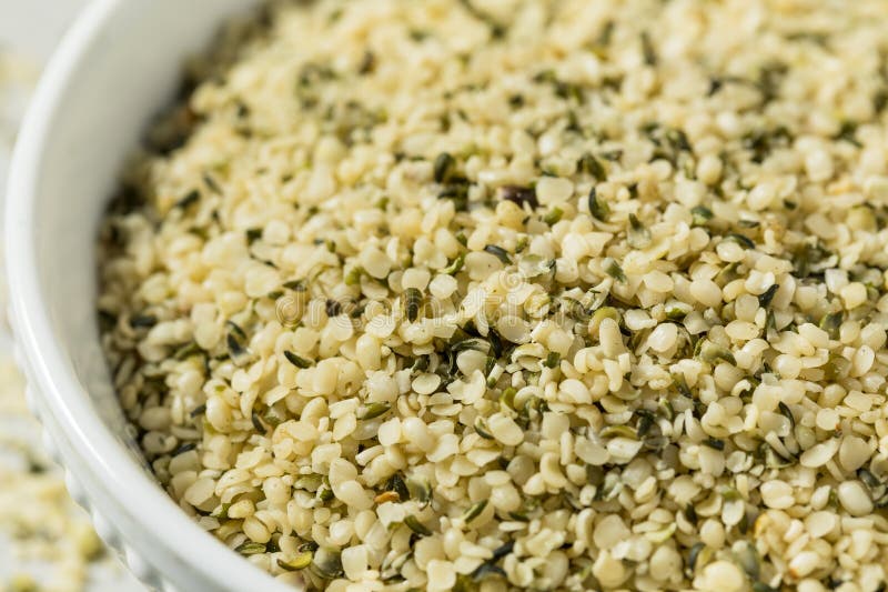 Raw Green Organic Hemp Seeds Stock Photo - Image of hempseeds ...