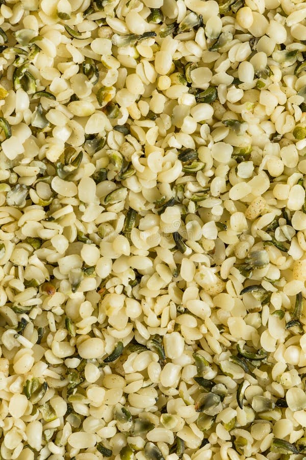 Raw Green Organic Hemp Seeds Stock Image - Image of culinary, superfood ...