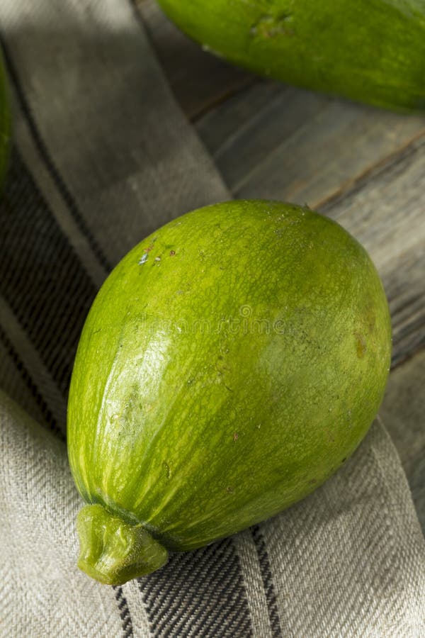 Raw Green Organic Korean Squash Stock Photo - Image of squash ...