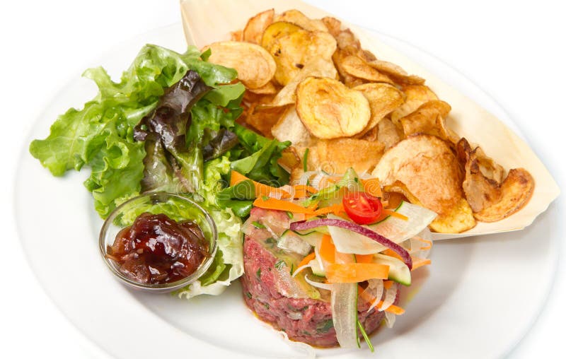 Raw ground beef stock photo. Image of cooking, ingredient - 26549962