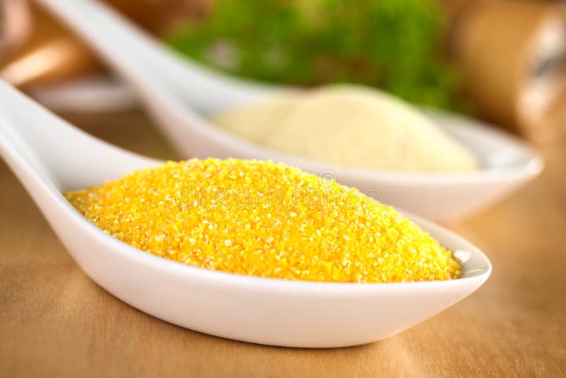 Ground corn meal stock image. Image of grind, kernels - 42695409