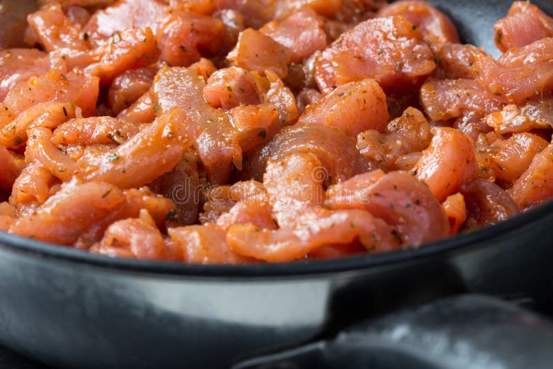 Raw gyros in a pan stock photo. Image of lunch, gourmet - 79424952