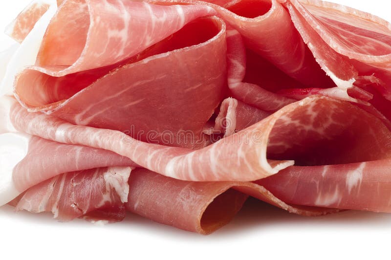 Raw ham leg sliced stock image. Image of nutrition, sliced - 52850663