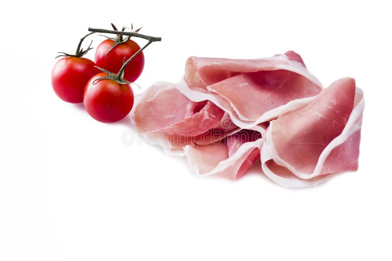 Raw ham leg sliced stock image. Image of meat, gastronomy - 95028799