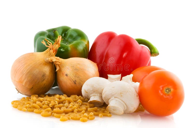 Raw ingredients for pasta stock photo. Image of cooking - 8476652