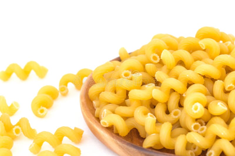 Raw Italian Macaroni Pasta. Stock Image - Image of nutrition, pasta ...