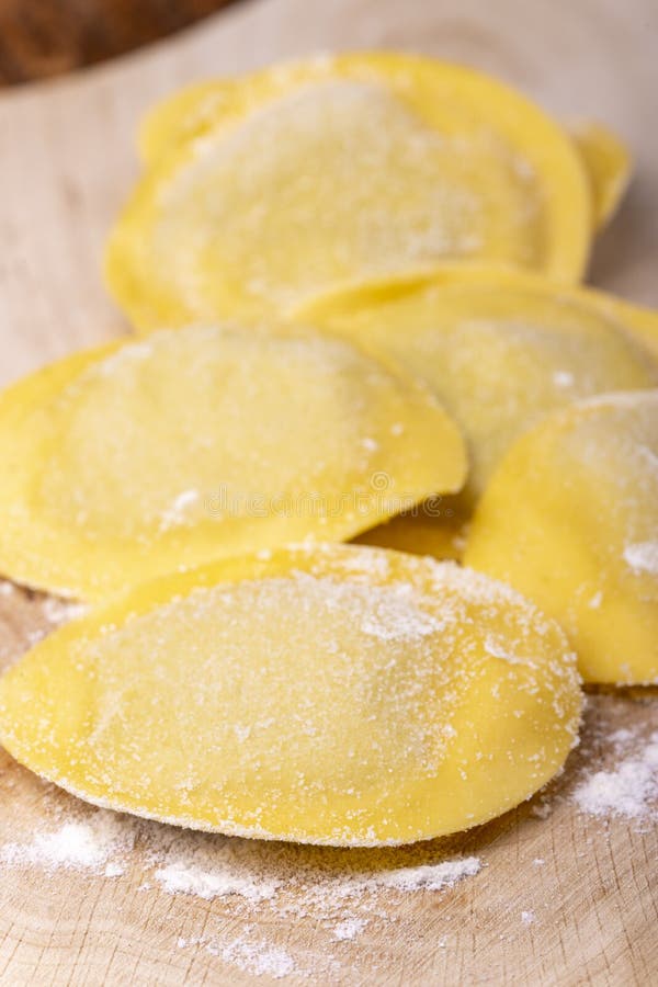 Raw italian tortelli pasta stock photo. Image of cuisine - 176368884