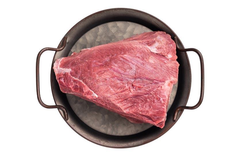 Raw Kangaroo Meat, Exotic Fresh Game Meat Isolated on White Background ...