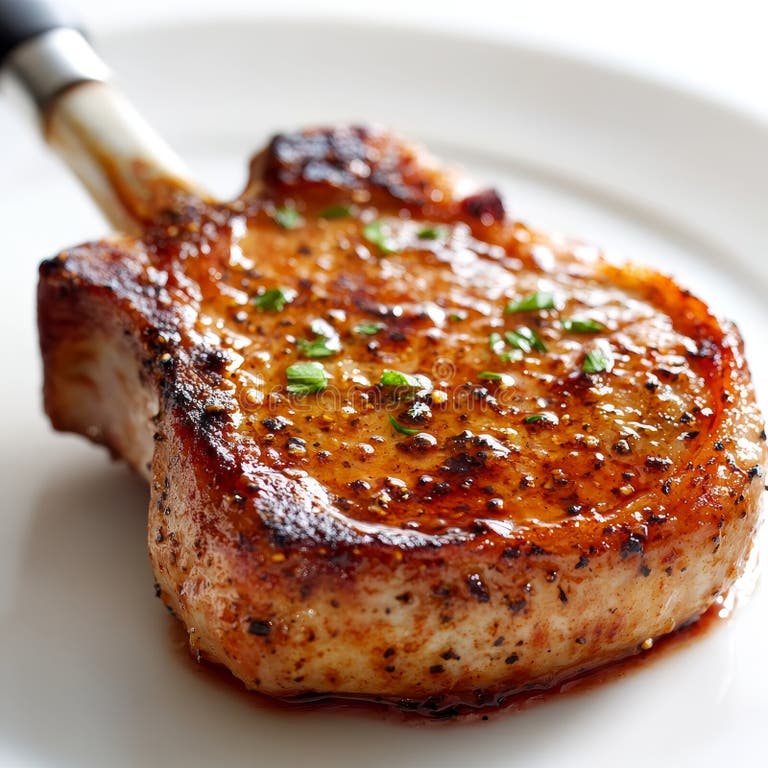 Raw Lamb Chop on the Bone, Great for Either Grilling or Cooking in a ...