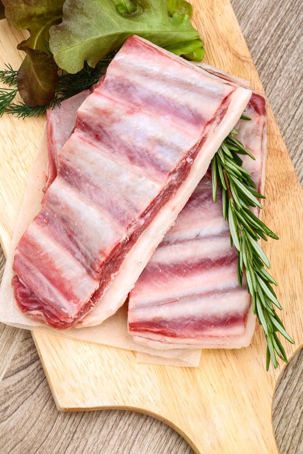 Raw Mutton Breast Cut White Background Stock Photos - Free & Royalty ...