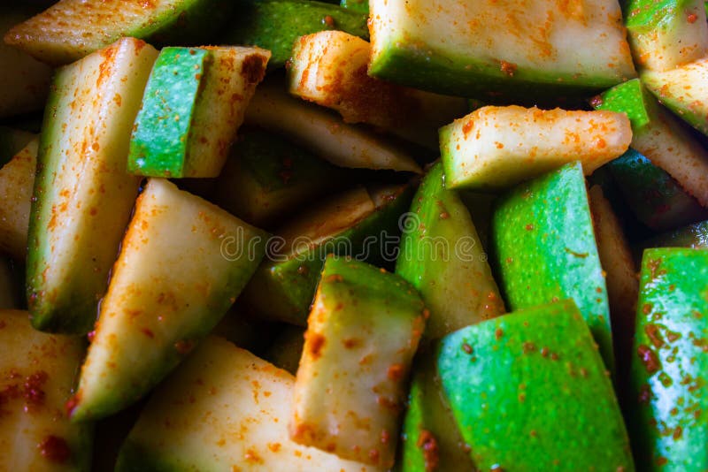 900 Cut Raw Mango Pieces Stock Photos - Free & Royalty-Free Stock ...