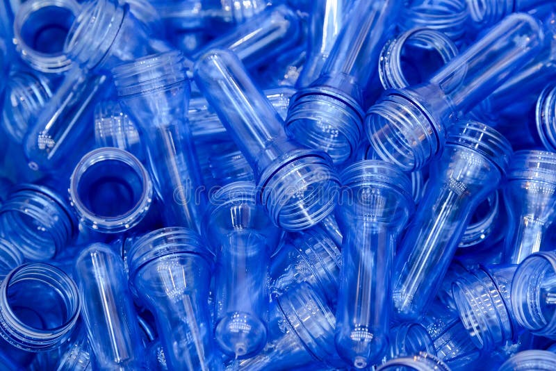 The Raw Material for Plastic Bag Production. Stock Image - Image of ...