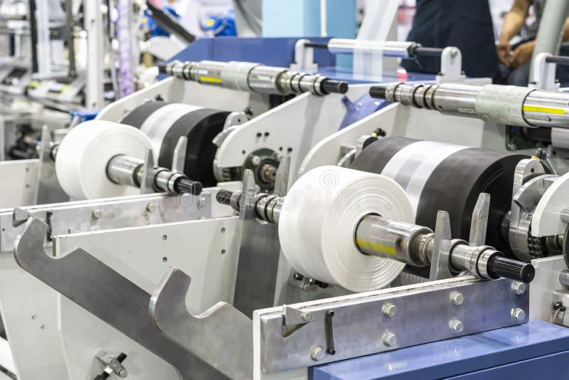 Raw Material Plastic Roll Set on Feed Set of High Technology Modern and ...