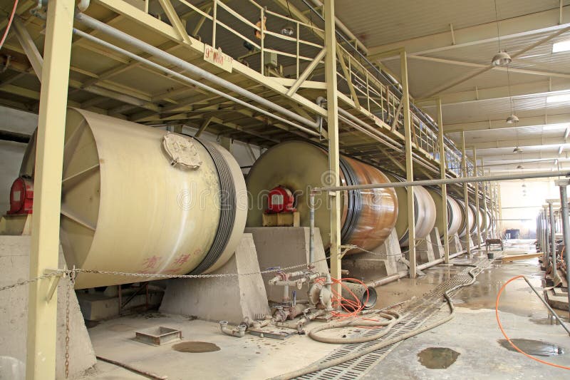 Raw Material Tank in a Production Workshop Editorial Photography ...