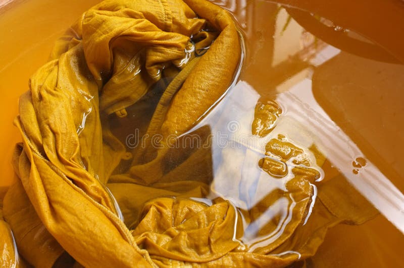 Raw Material for Yewllow Color Natural Dye Stock Image - Image of ...