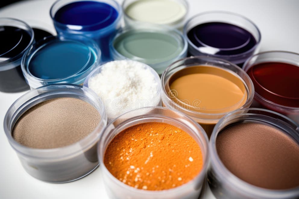 Raw Materials Used for Making Spectacle Lenses Stock Image - Image of ...