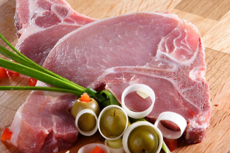 Raw meat stock image. Image of flesh, dinner, minced - 11026143
