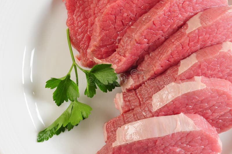 Raw meat stock image. Image of beef, close, fillet, uncooked - 12237281